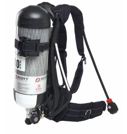 3M Scott ProPak-Fx-EZ-Flo SCBA 2031991, with Split Demand Valve Coupli ...